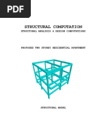 Sample Structural Analysis For Building Permit Application - 2 Storey Dwelling | PDF ...