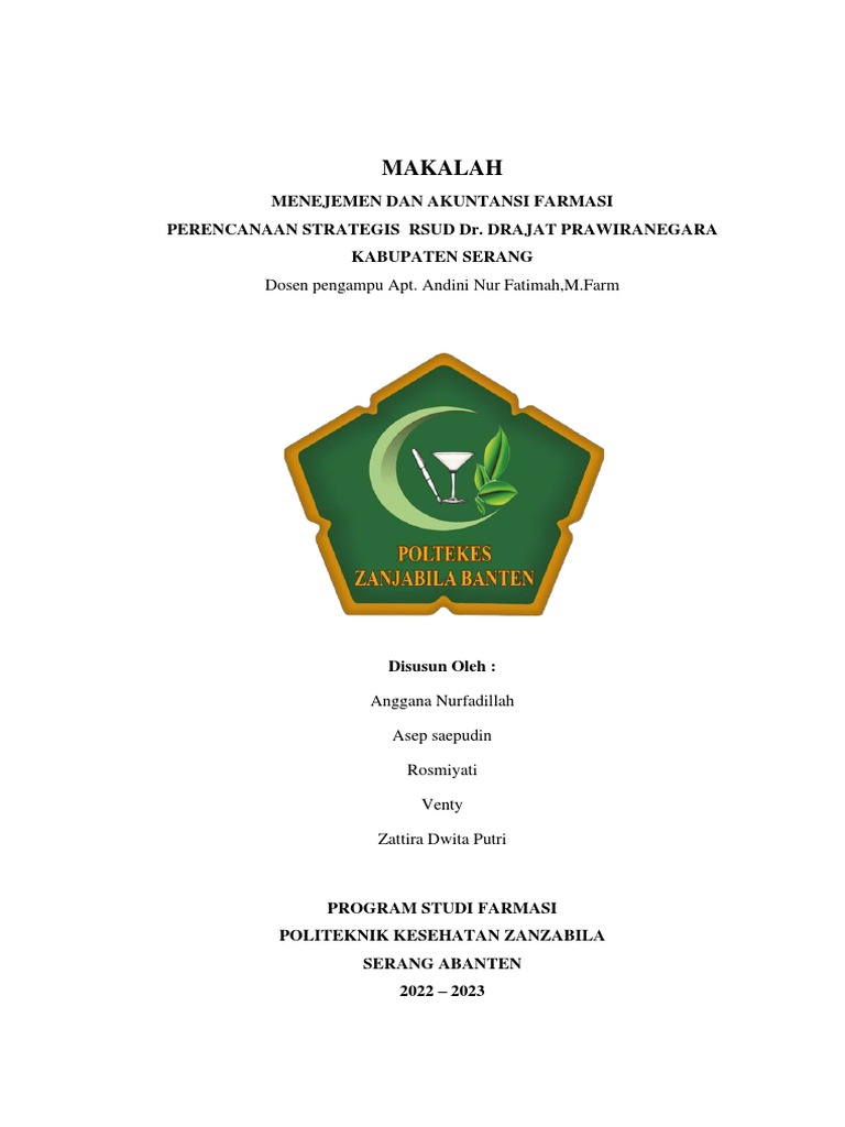 Makalah Manajemen Farmasi Kel 2 | PDF Makalah Manajemen Farmasi Kel 2 | PDF