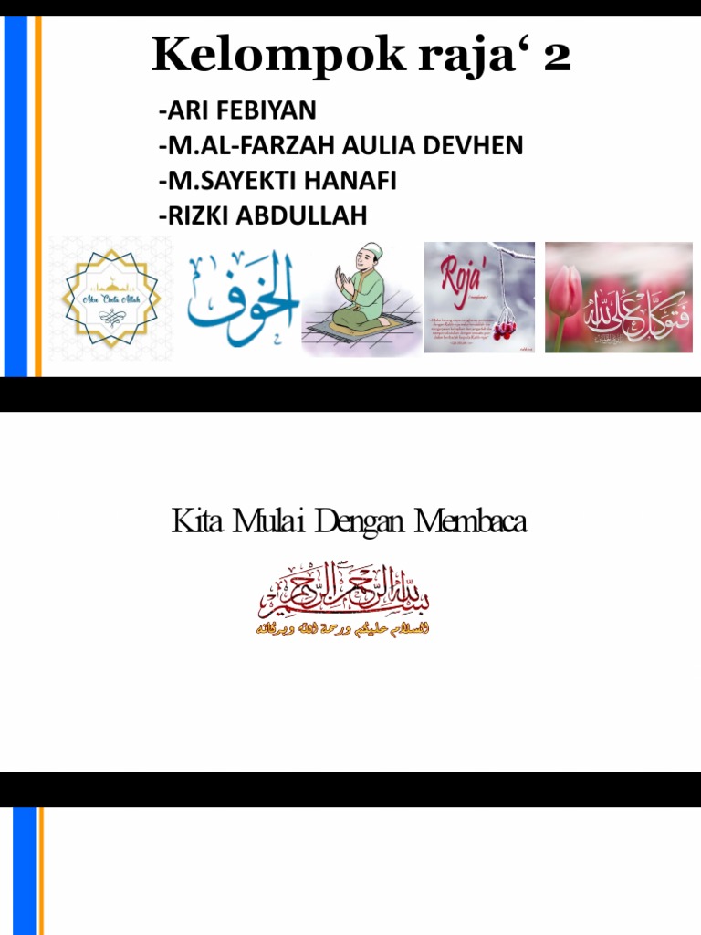 Kelompok Raja' 2 | PDF