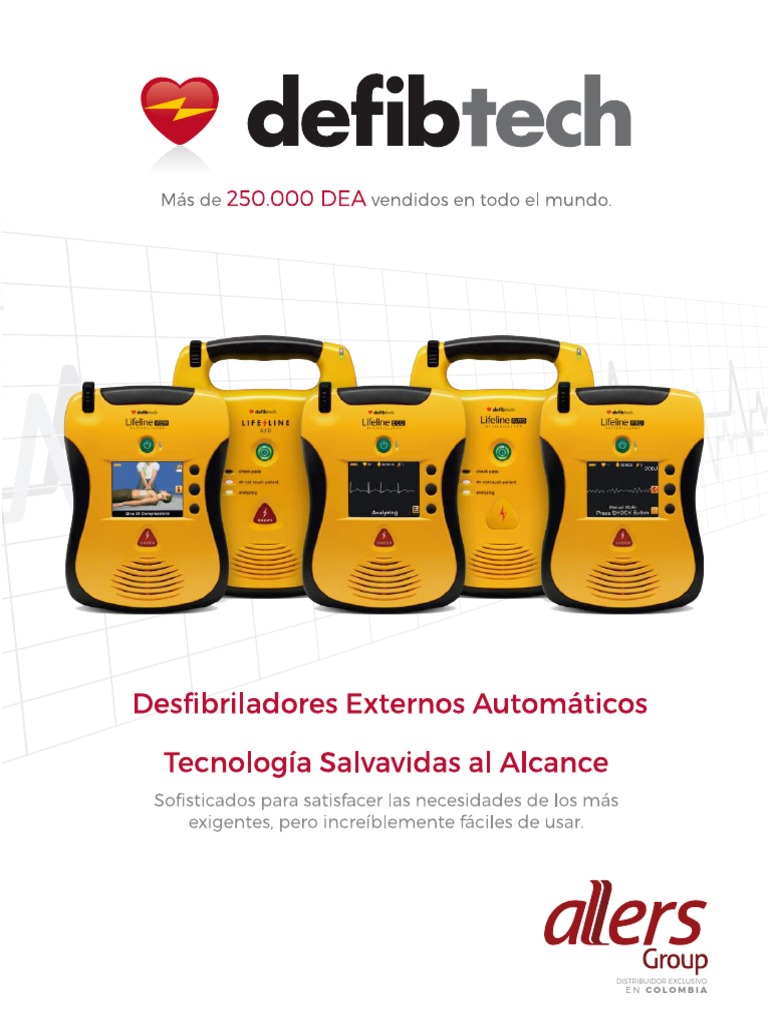 Catálogo Defibtech Desfibriladores Externos Automáticos | PDF