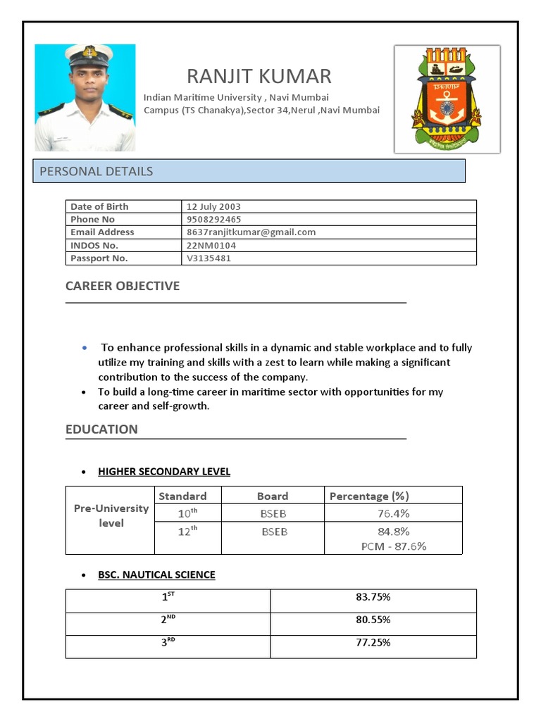 8637 CV | PDF | Learning | Cognition
