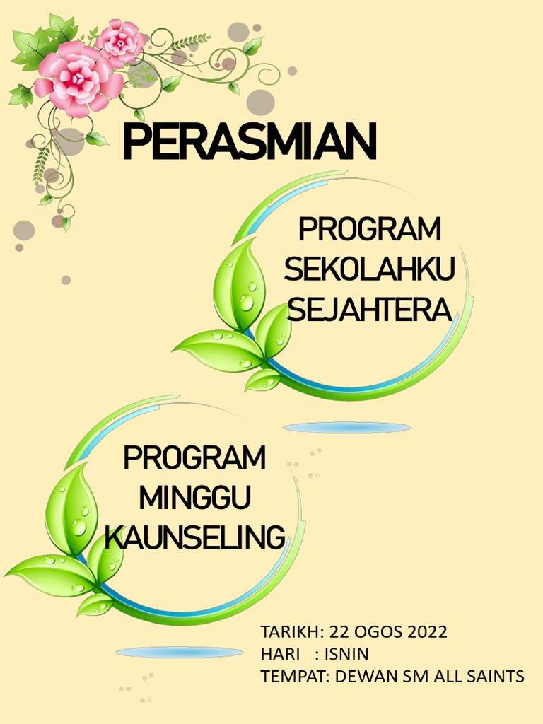 BUKU PROGRAM MINGGU KAUNSELING 2 | PDF