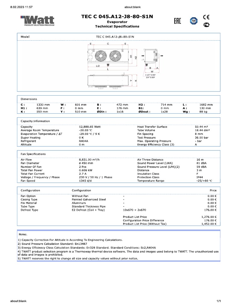 Tec C 045.a12-J8-80-S1n | PDF