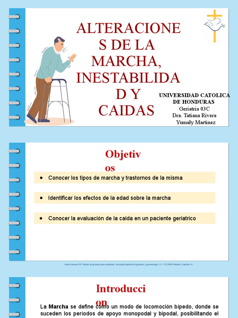 Alteraciones de La Marcha, Inestabilidad y Caídas | PDF | Geriatría ...