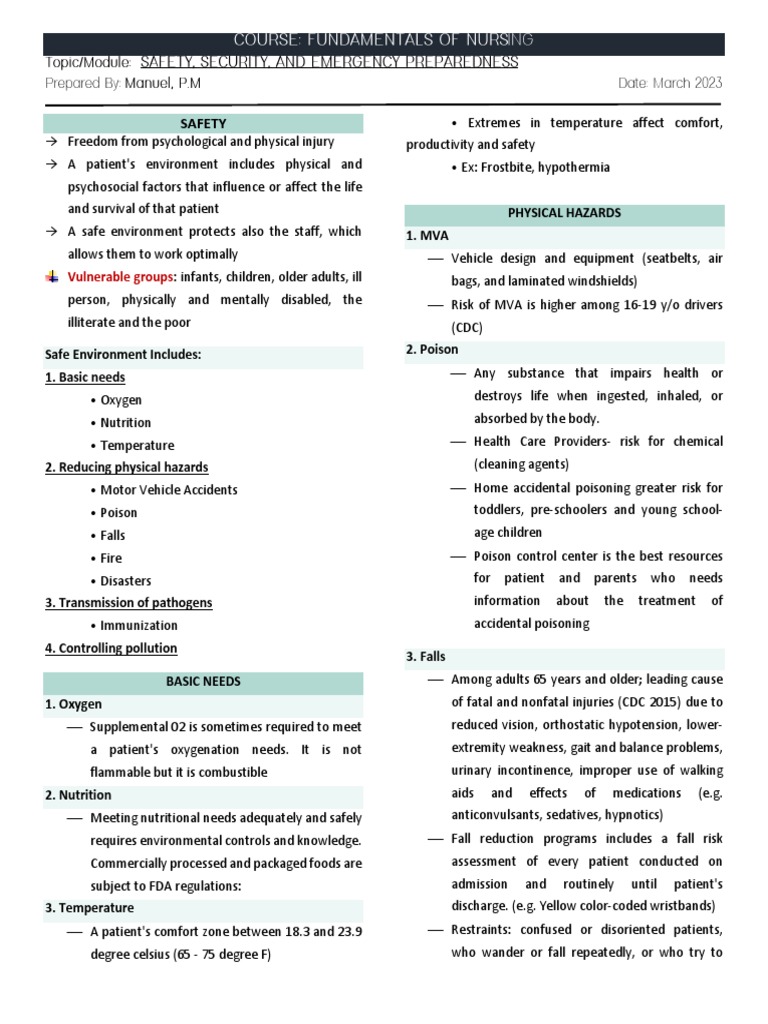 Fundamentals of Nursing (Midterm Topic 4) | PDF | Traditional Chinese Medicine | Alternative ...