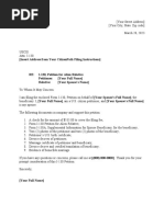 SAMPLE I 130 Cover Letter Spouse | PDF