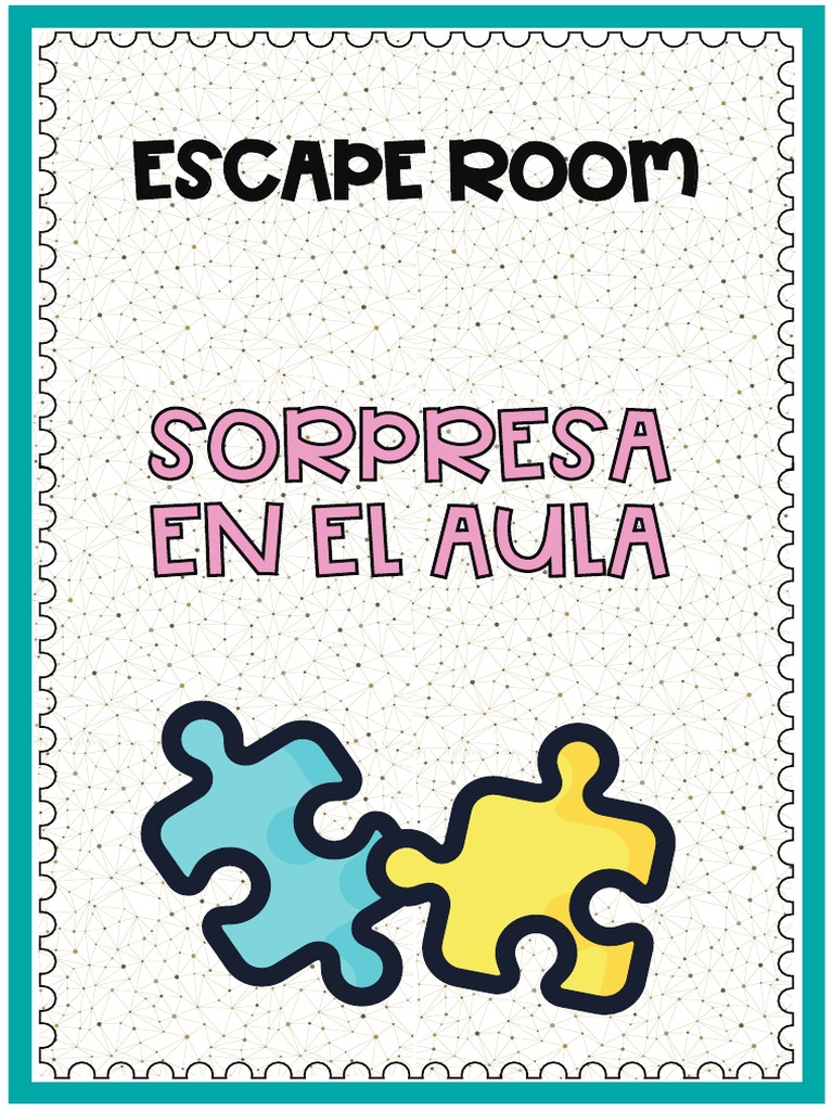 Escape Room Inicio Clases PDF | PDF