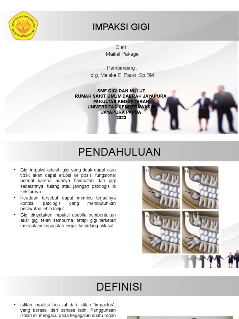 Impaksi Gigi | PDF | Kajian Bahasa Asing | Sains & Matematika