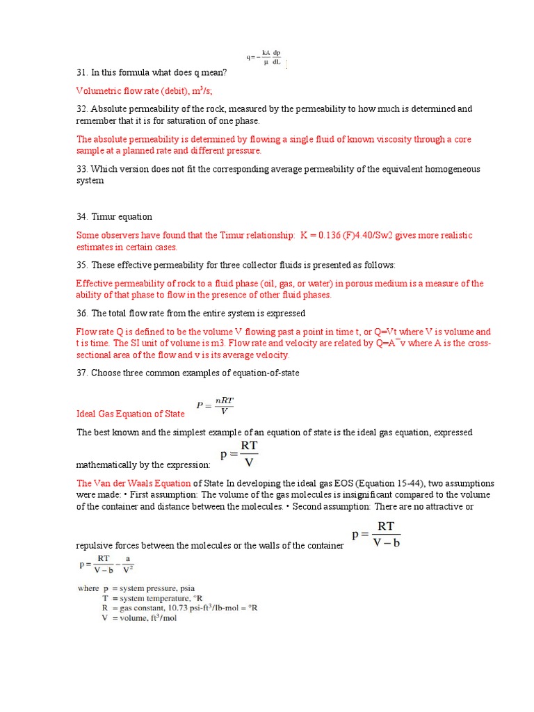 Problems | PDF | Gases | Pressure