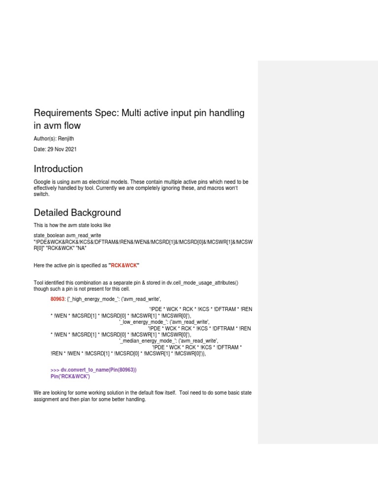 RSpec-Multi Active Input Pin Handling in Avm Flow | PDF | Software ... RSpec-Multi Active Input Pin Handling in Avm Flow | PDF | Software ...