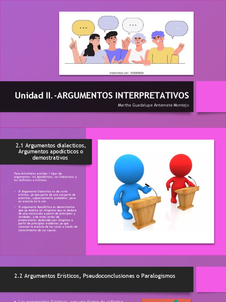 Tipos de Argumentos y Falacias | PDF | Argumento | Falacia