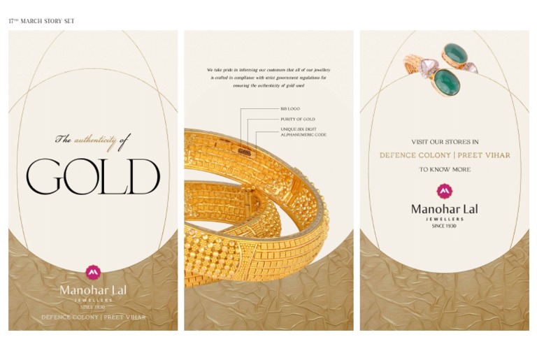 Manohar Lal Jewellers Defence Colony & Preet Vihar.. | PDF