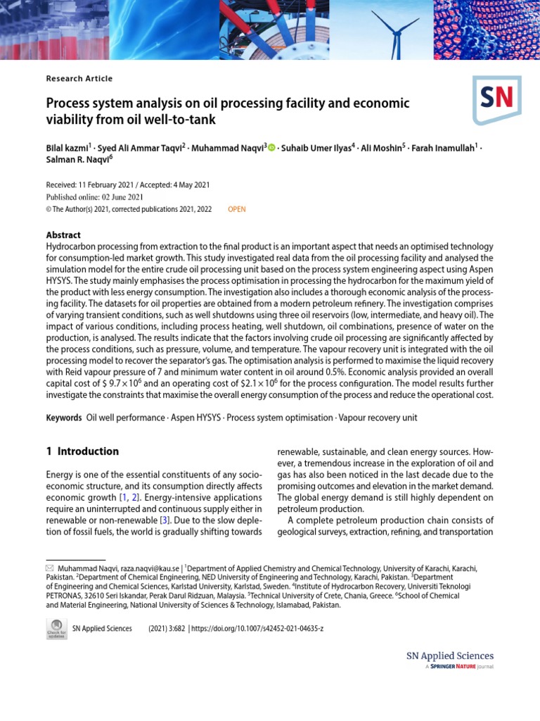 Petro Sys Analysis | PDF | Petroleum | Petroleum Reservoir