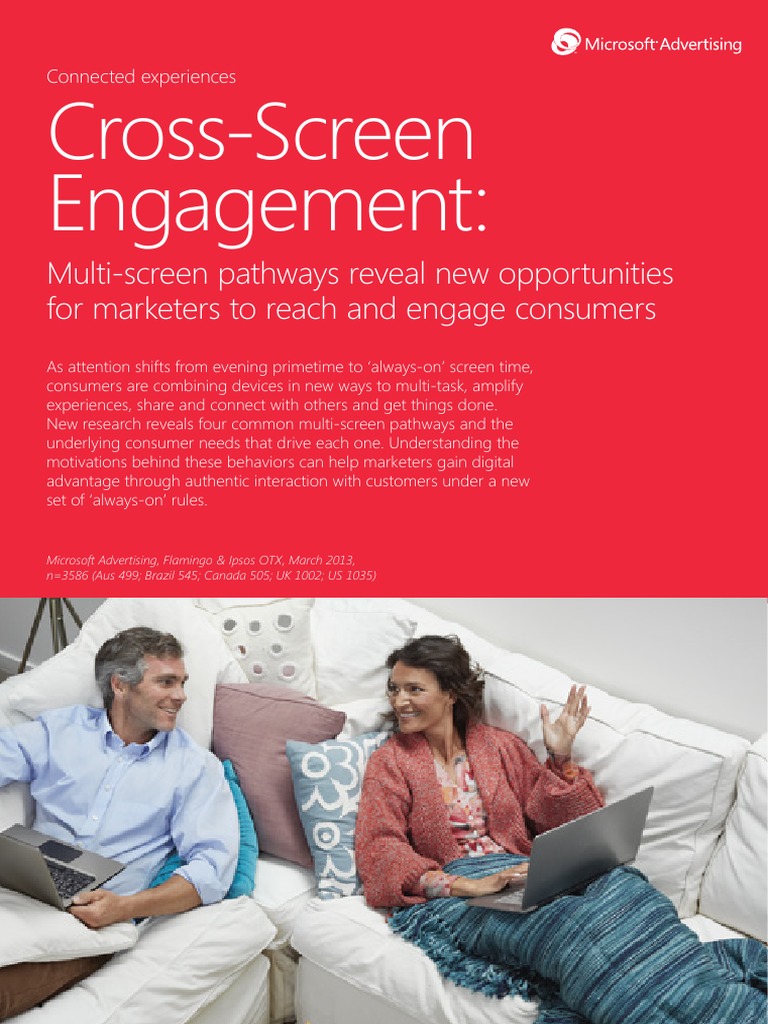 Cross Screen Engagement by Microsoft Advertising | PDF | Tablet ...