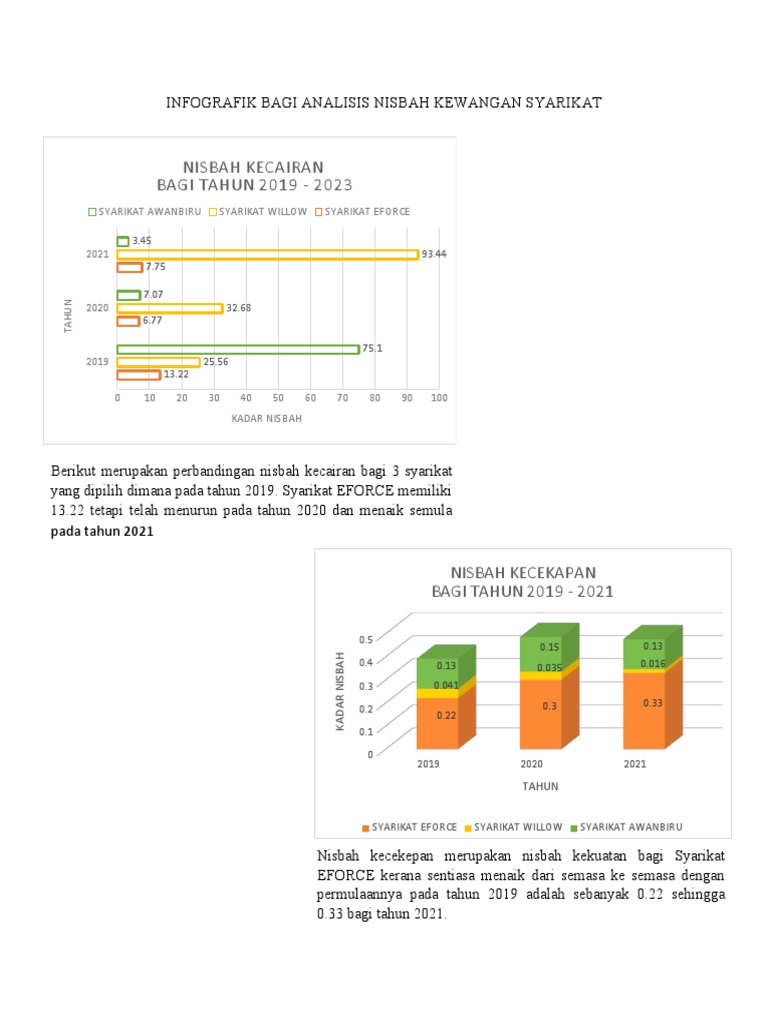 Infographic Analisis Kewangan | PDF