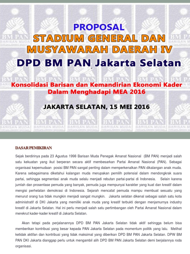 Contoh Proposal Kegiatan | PDF