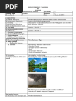 Semi Detailed Lesson-Plan - Monsoon | PDF | Monsoon | Wound