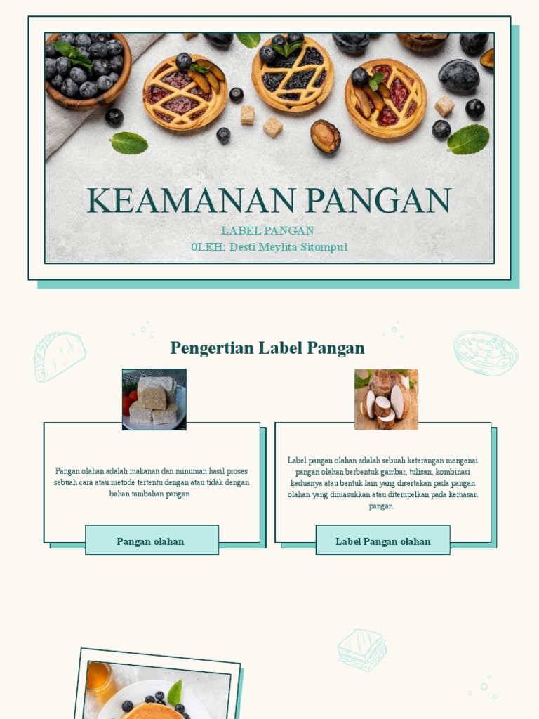 Desti Meylita Sitompul - KEAMANAN PANGAN | PDF