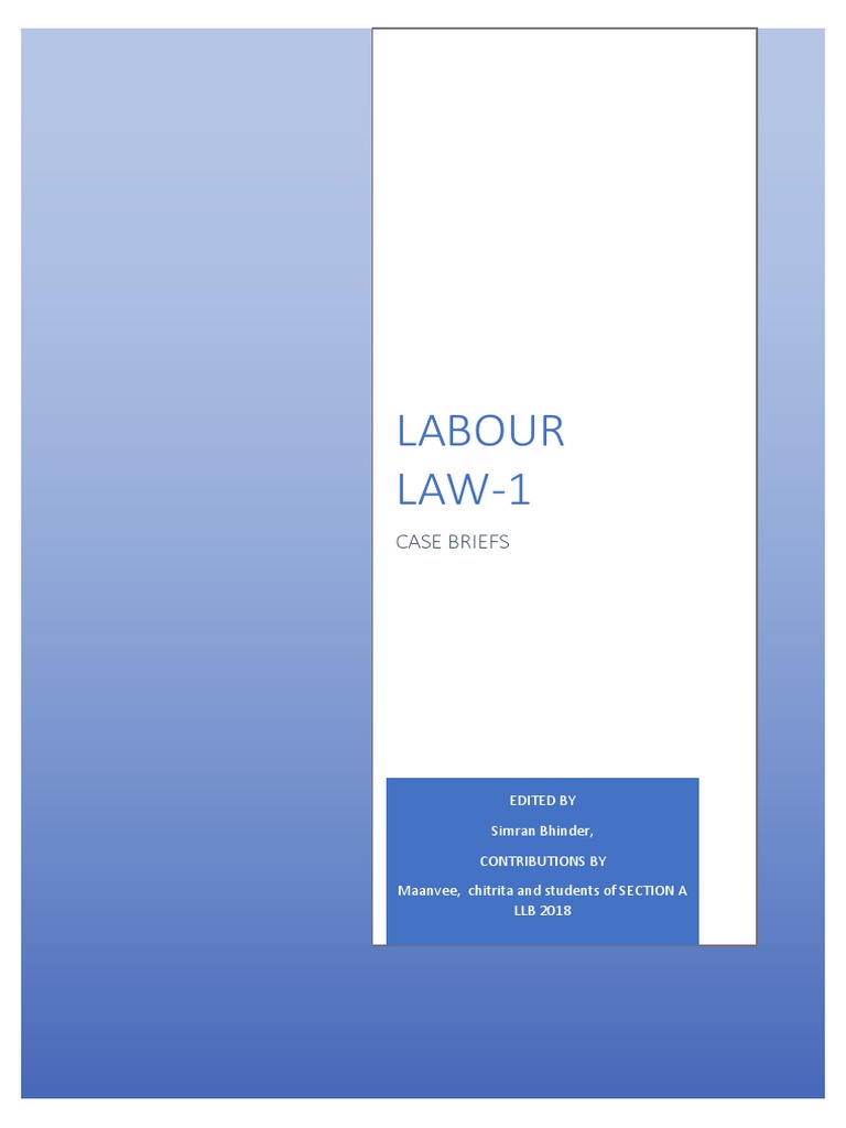 labour-law-1-case-briefs-pdf-mandamus-employment