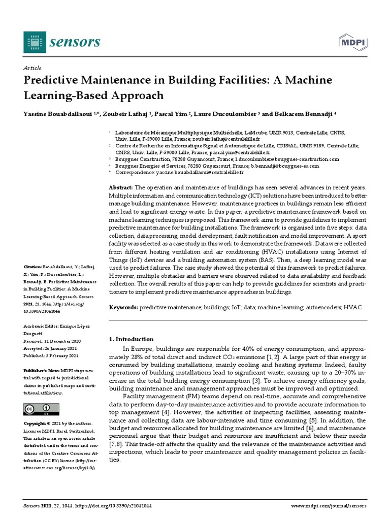 Predictive Maintenance | PDF | Deep Learning | Artificial Neural Network