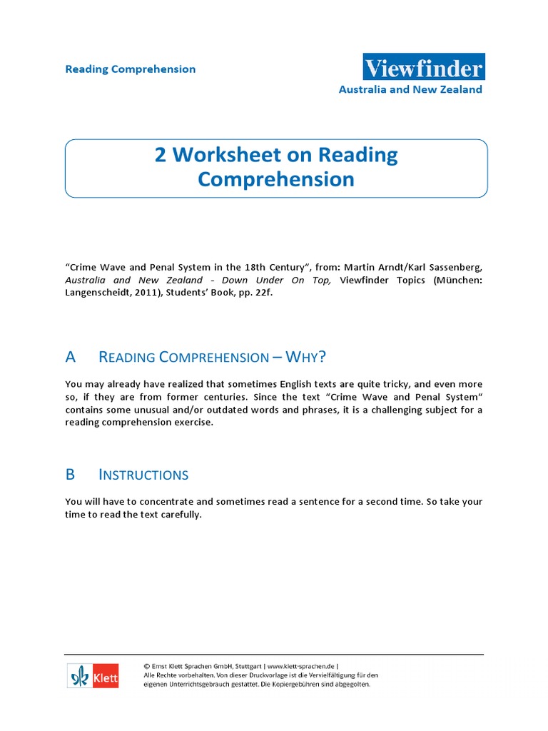 2a Reading Comprehension | PDF | Crimes | Crime & Violence