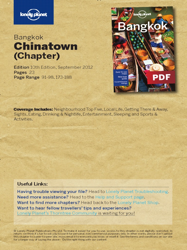 Bangkok 10 Chinatown | PDF | Guru Granth Sahib | Bangkok