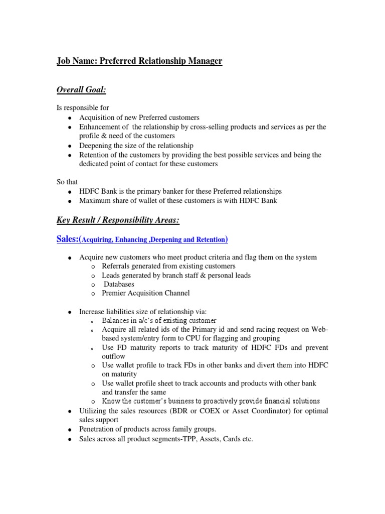 RM - JD | PDF | Banks | Customer Relationship Management