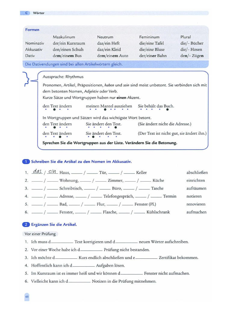 A1-B1-Schritte-Uebungsgrammatik (Dragged) | PDF