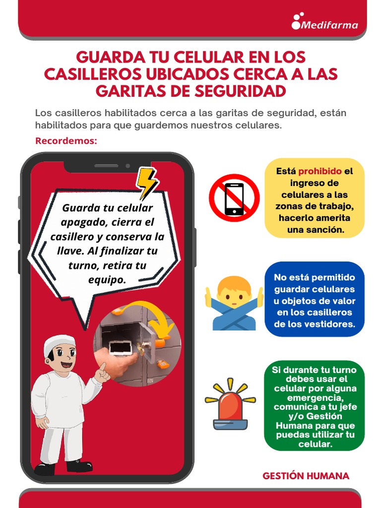Prohibido el uso de celulares en el trabajo | PDF