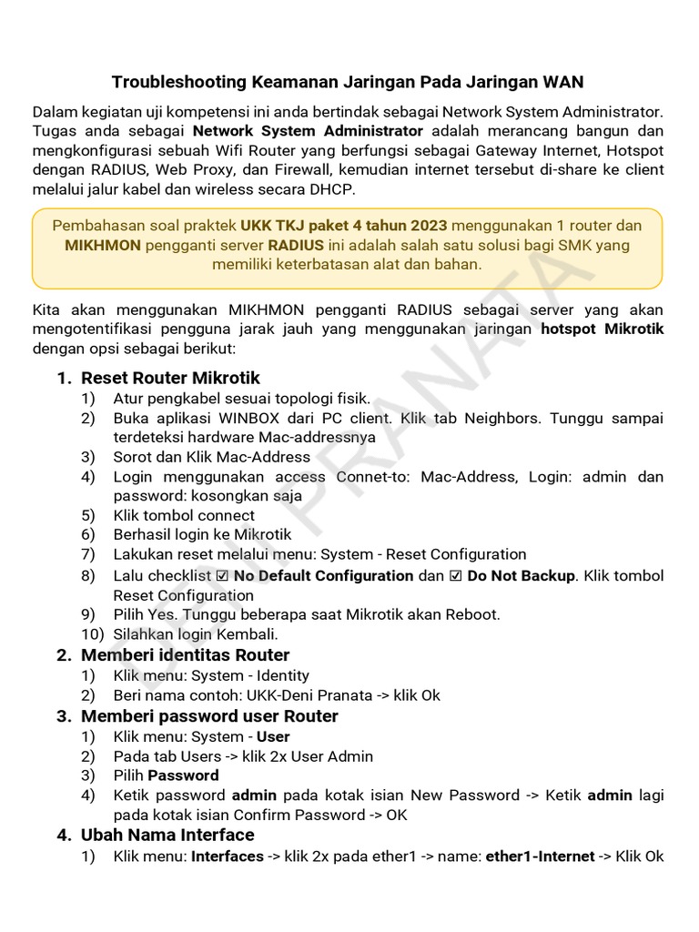 Modul Ukk Paket 4 - Final - Revisi | PDF