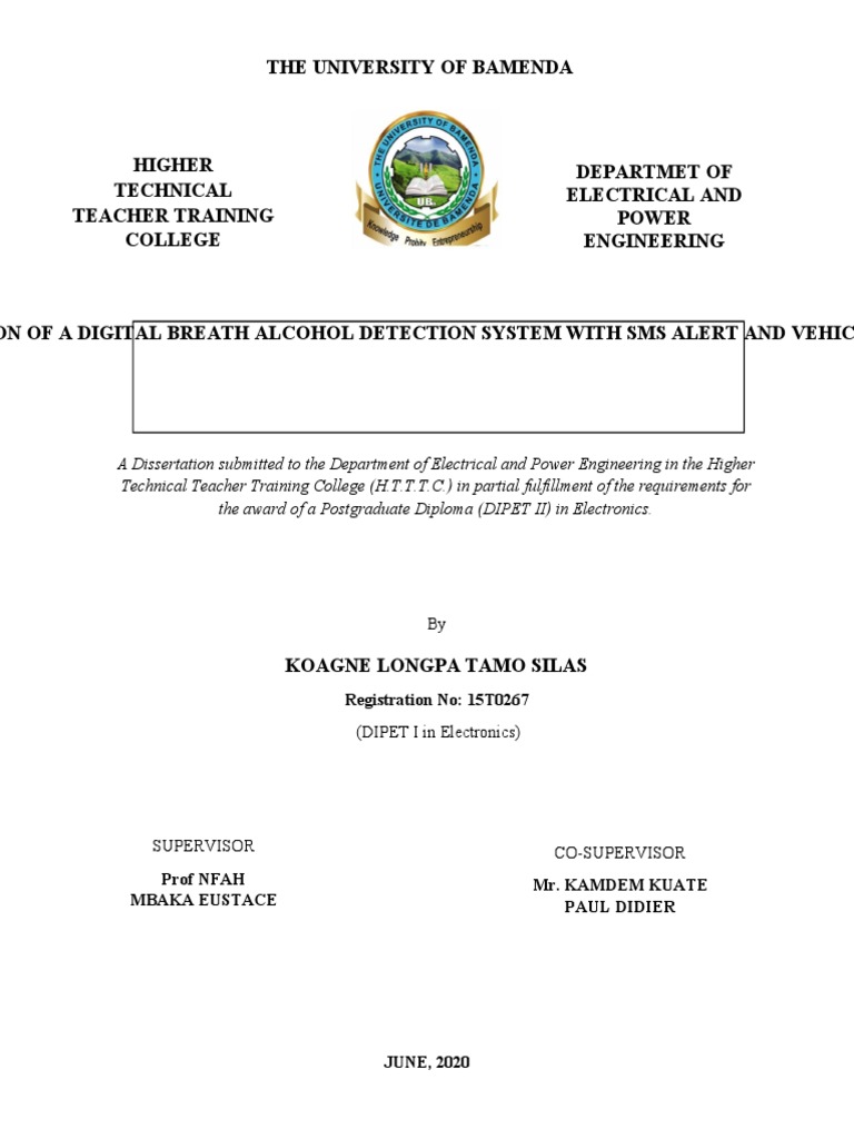 Design and Implementation of A Digital B | PDF | Traffic Collision ...