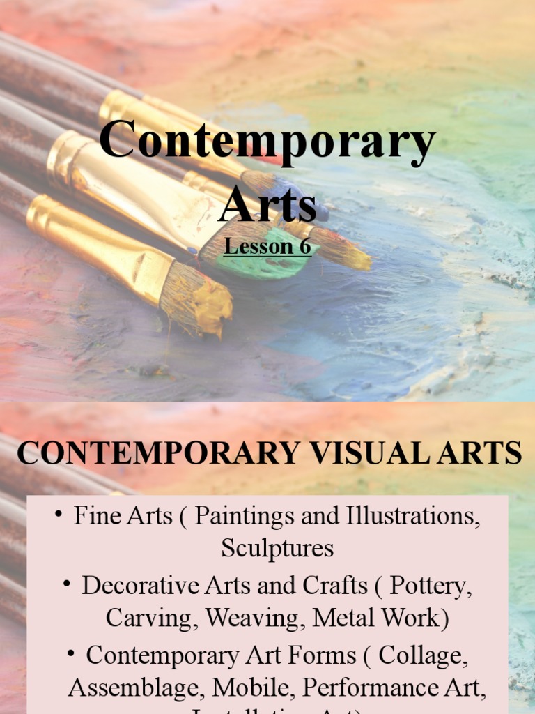 Lesson 3 Pdf Paintings Relief