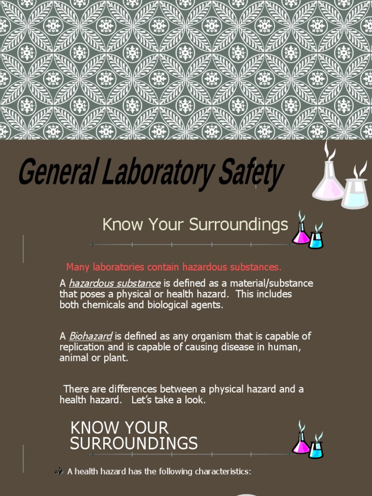 Laboratory Safety | PDF | Personal Protective Equipment | Hazards