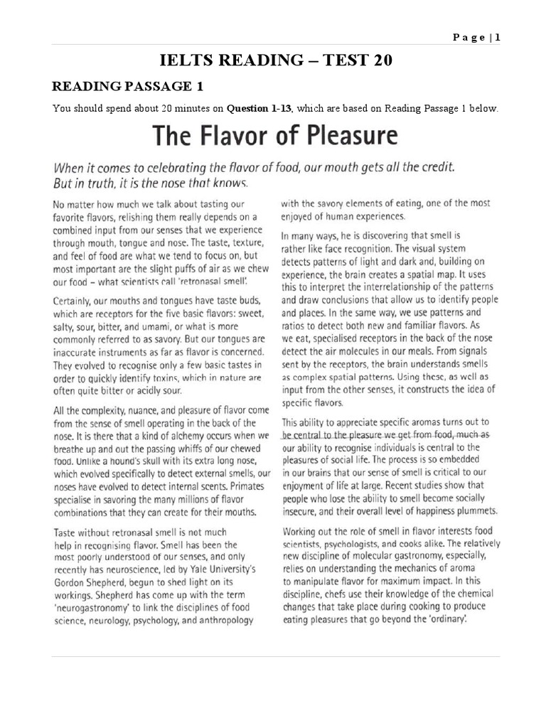 Level M - Read - Test 20 | PDF