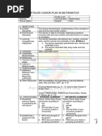 Detailed Lesson Plan in Math II | PDF | Lesson Plan | Learning