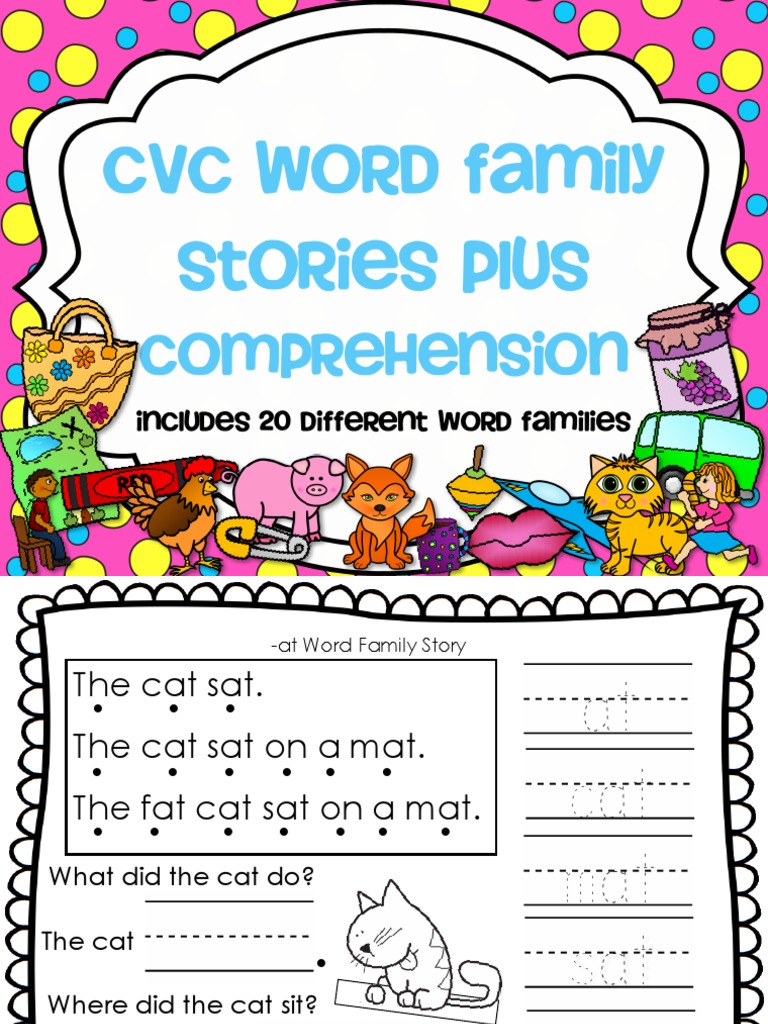 CVC Word Family Stories Collection | PDF