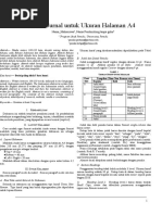 Template Jurnal IEEE A4 Lengkap | PDF