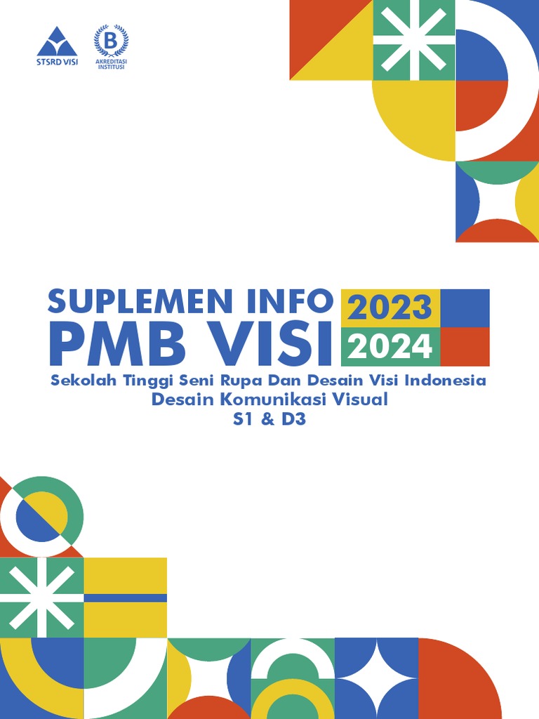 Booklet Suplemen Info PMB STSRD VISI | PDF | Karier & Perkembangan