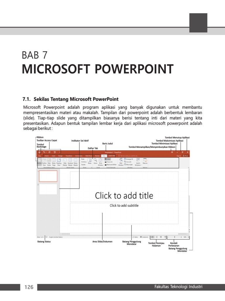 08 Bab 7 Microsoft Powerpoint | PDF