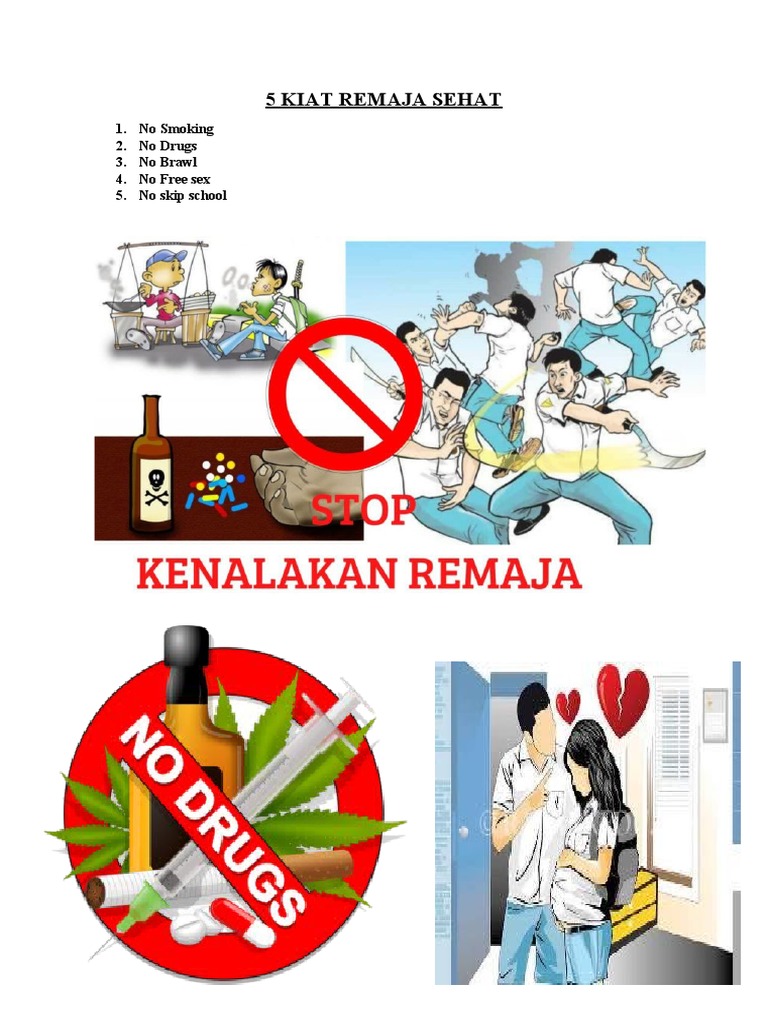5 Kiat Remaja Sehat | PDF
