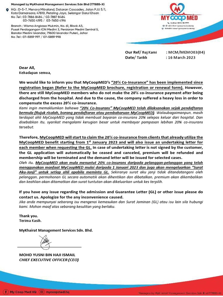 Ruj Kami Tarikh:: MCM/MEMO03 (04) : 16 March 2023 | PDF