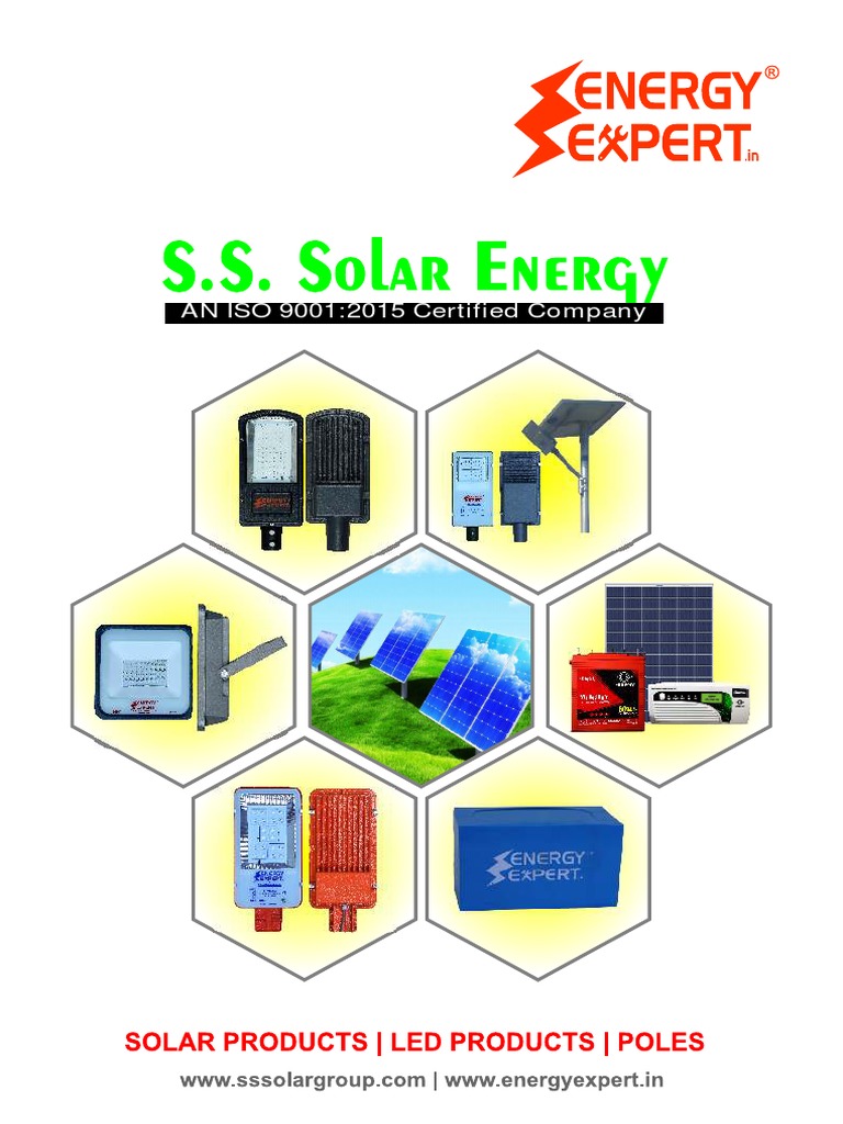 S S Solar Cataloge PDF | Download Free PDF | Rechargeable Battery ...