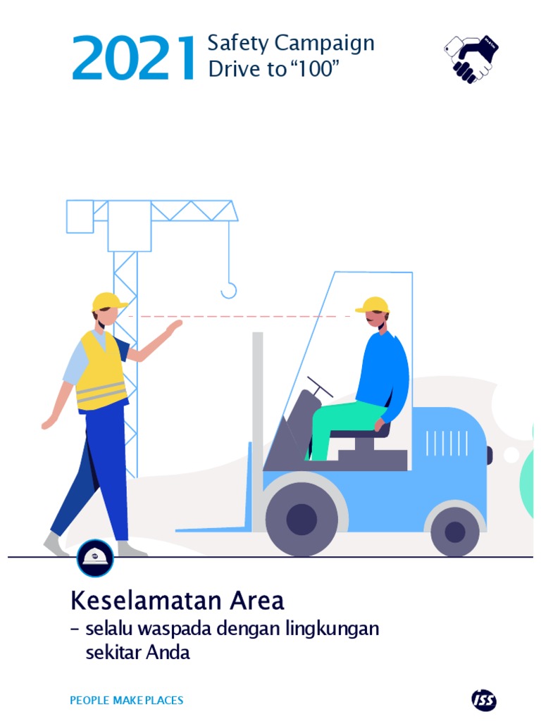 2021 ISS Safety Campaign Poster (Ind) Keselamatan Area | PDF