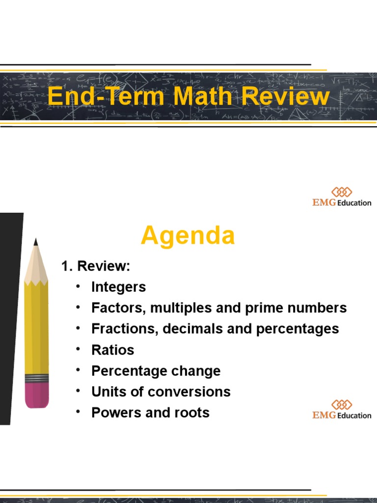 Week 14 Math Endterm Review Pdf Mathematics Elementary Mathematics