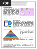 Marketing Flash Back Notes CBSE Class XII (812) (Unit 1-5) | PDF ...