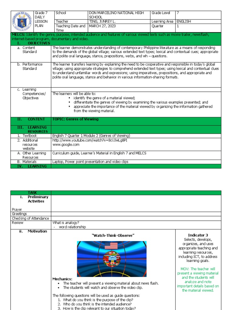 1 3-DLP | PDF | Teachers | Educational Technology