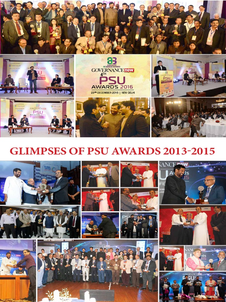 PSU Awards Collage PDF | PDF