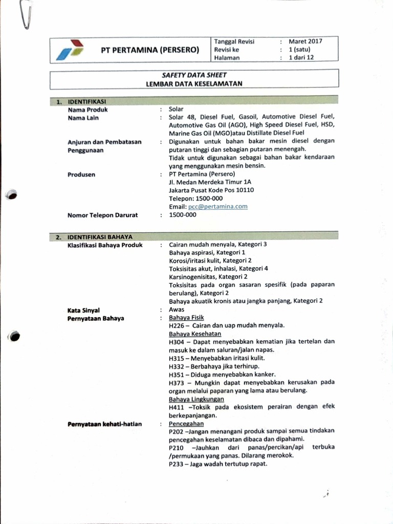 Msds Pdf