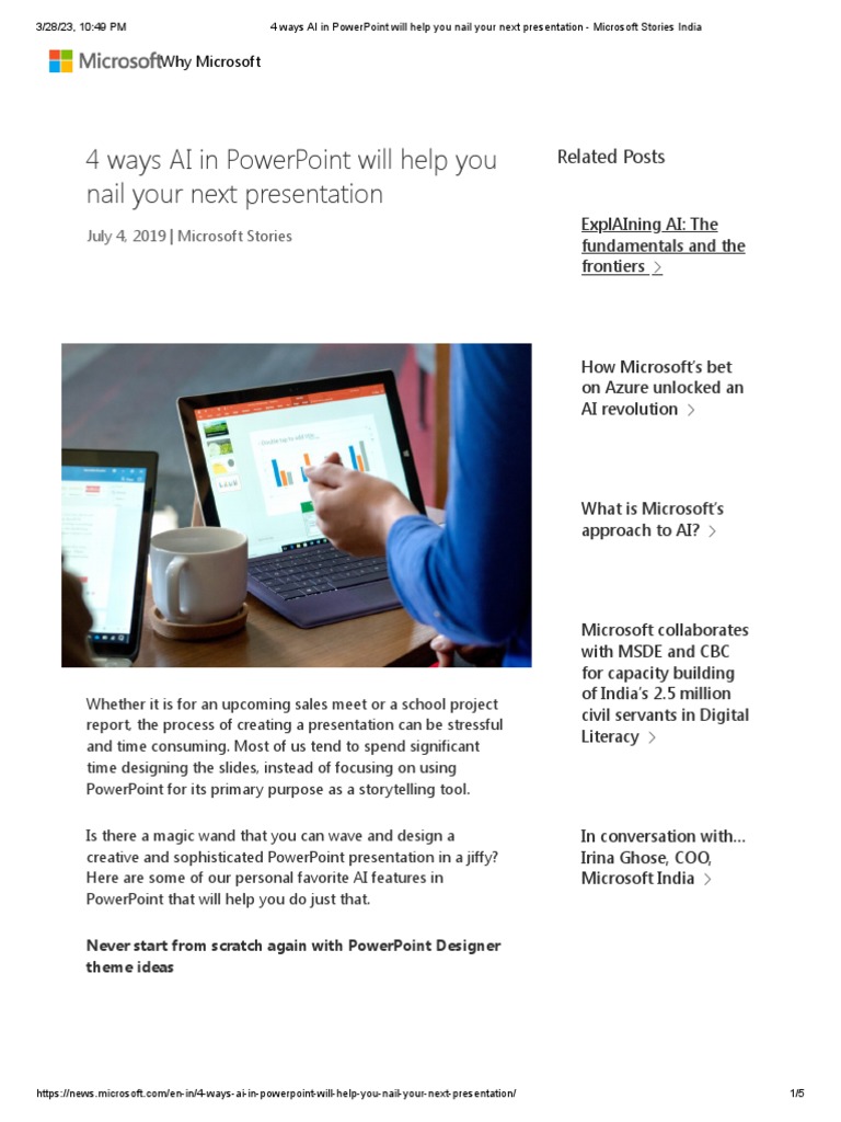 4 Ways AI in PowerPoint Will Help You Nail Your Next Presentation ... 4 Ways AI in PowerPoint Will Help You Nail Your Next Presentation ...