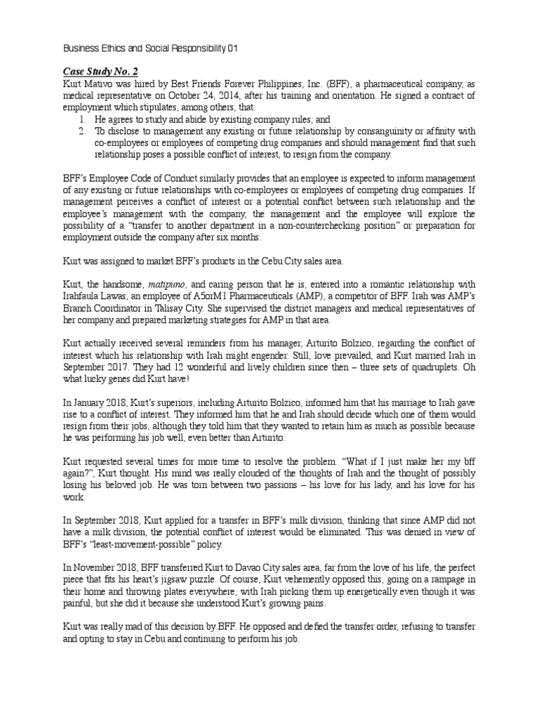 Case Study No. 2 | PDF